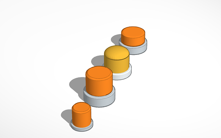 3D design Ho Scale Beacons - Tinkercad