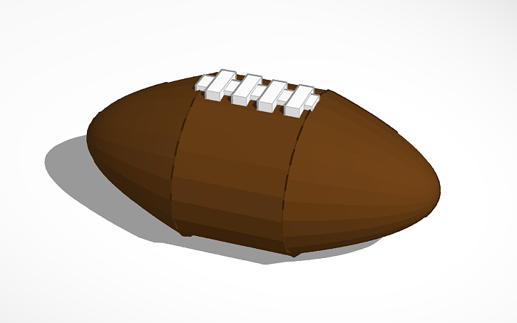 3D design football | Tinkercad