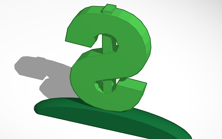 3D design dollar | Tinkercad