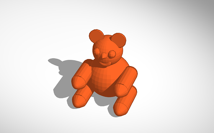 3D design Bear | Tinkercad