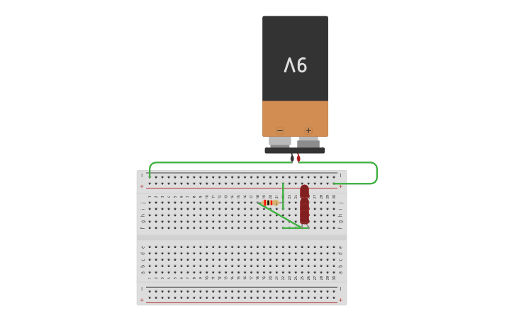 Circuit design Leds in Parallel - Tinkercad
