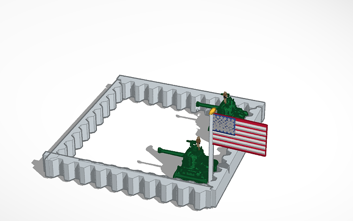 3D design army - Tinkercad