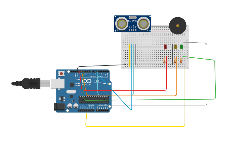 Circuit design circuito nuevo - Tinkercad