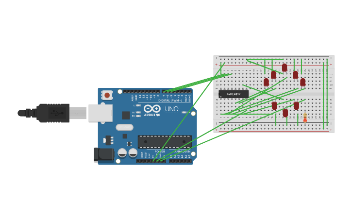 Circuit design Compass - Tinkercad