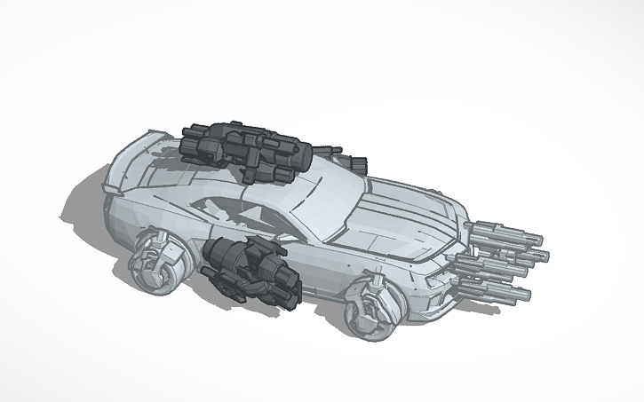 3D design Transformers Stealth Force Bumblebee - Tinkercad