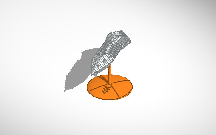 3D design Chaos - Desolator Class Battleship - Tinkercad