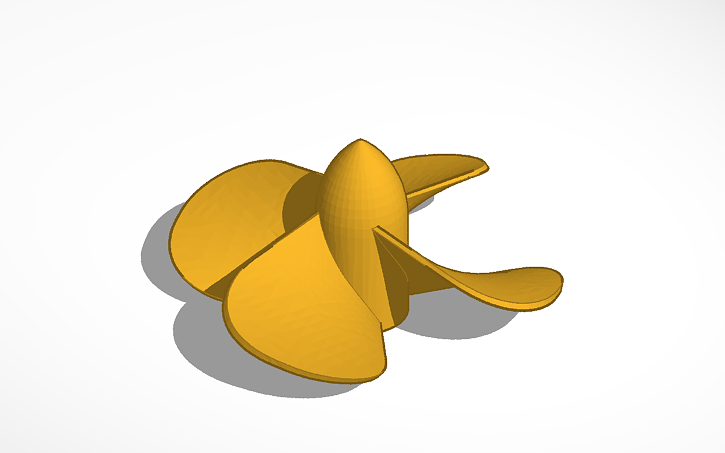 3D design propler - Tinkercad