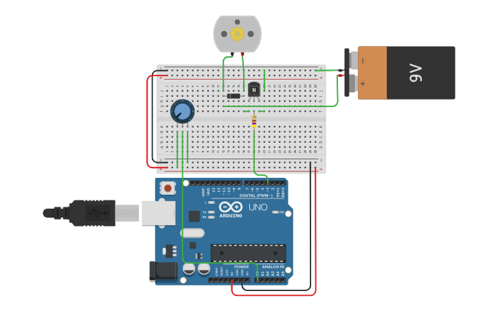 Circuit Design Experiment 6 Tinkercad