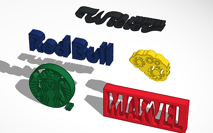3D design iconos svg | Tinkercad