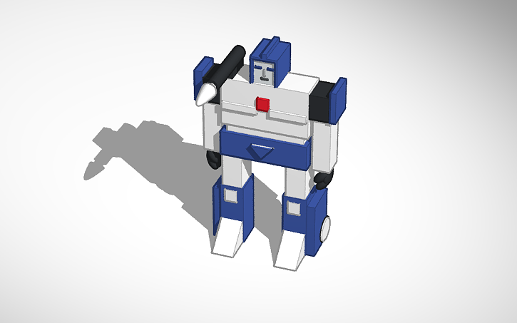 3D design Transformers Mirage - Tinkercad
