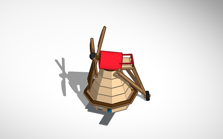 3D design windmill - Tinkercad