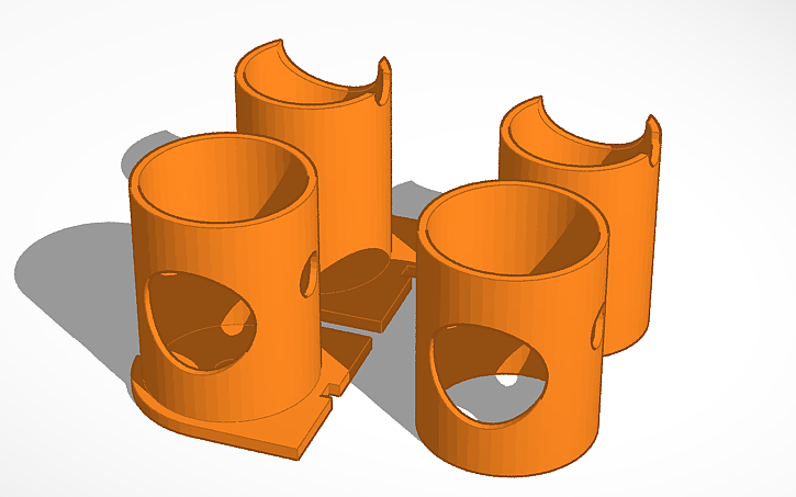 3D design Sliding Tube Mousetrap - Tinkercad