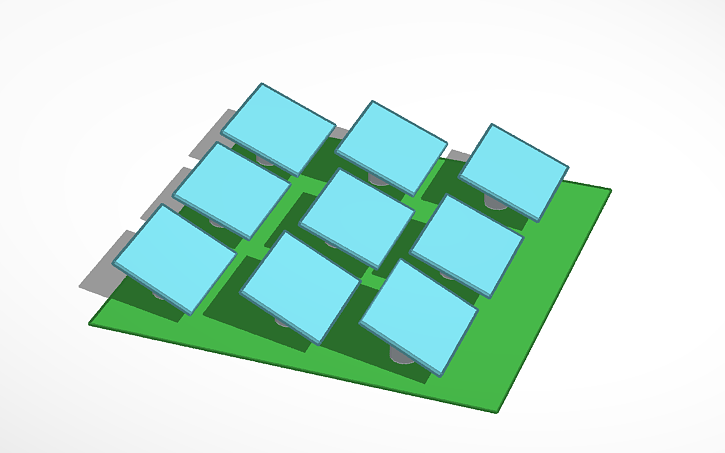 3D design solar pwer plant | Tinkercad