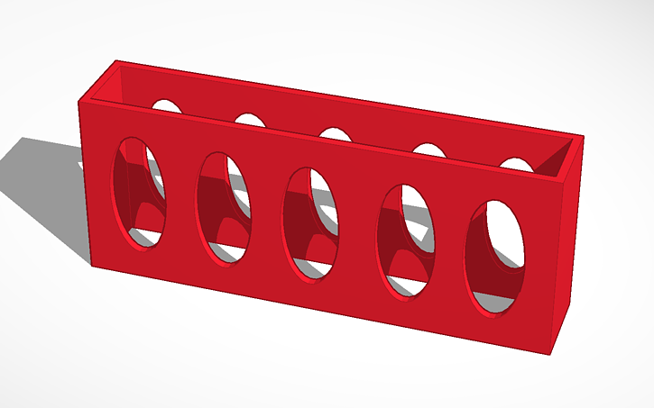 3D design Card holder - Tinkercad