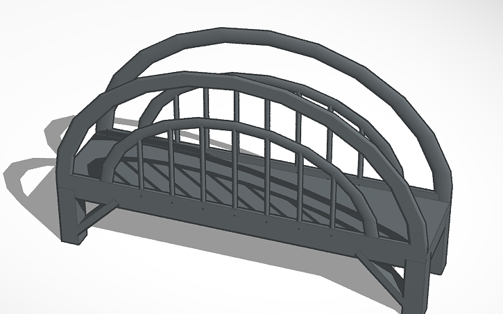 3D design Bridge - Tinkercad
