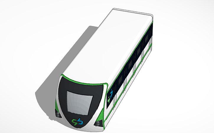 3D design Taichung MRT Green - Tinkercad