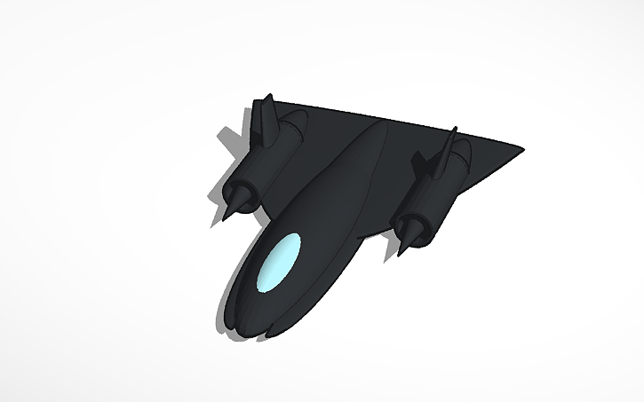3D design BlackBird - Tinkercad