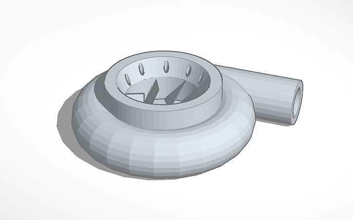 3D design Turbo - Tinkercad
