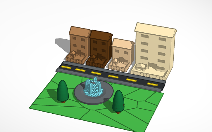 3D design city | Tinkercad