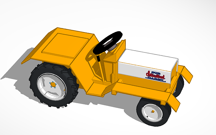 3d Design Cub Cadet Original Ev Property Transport Tinkercad