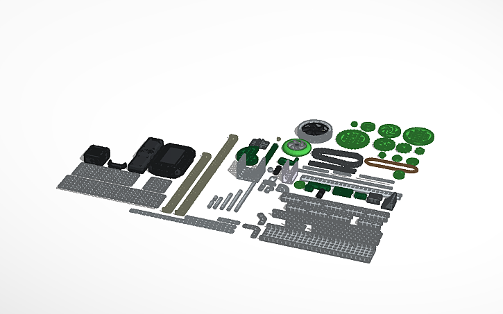 3D design VEX V5 Parts - Tinkercad