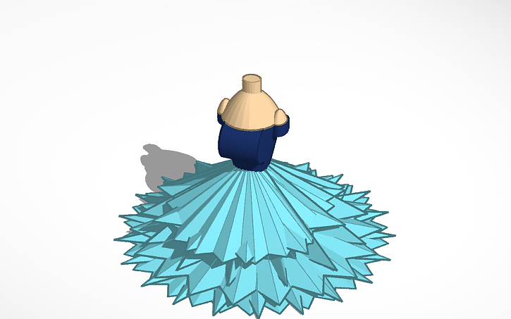 3D design Dress - Tinkercad