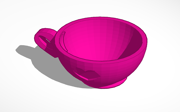 3D design Teacup | Tinkercad
