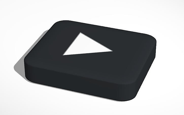 3D design BlackTube Logo - Tinkercad