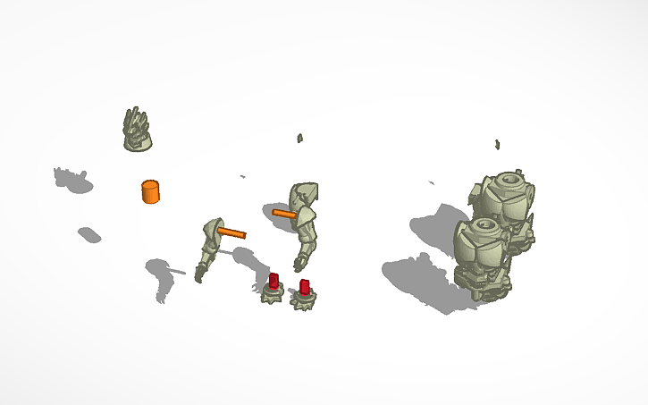 3D design Mecha | Tinkercad
