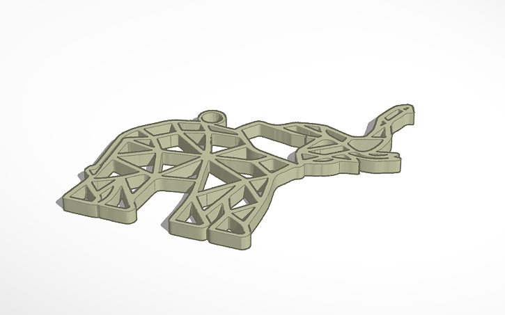 3D design Elephant Géométrique - Tinkercad