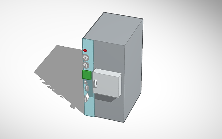 3D design Autoclave - Tinkercad