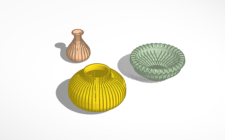3D design Vase - Tinkercad