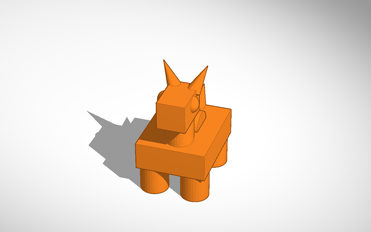 3D design animal - Tinkercad