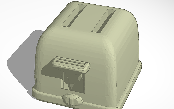 3D design Nintendo Switch, 2 Game Toaster - Tinkercad