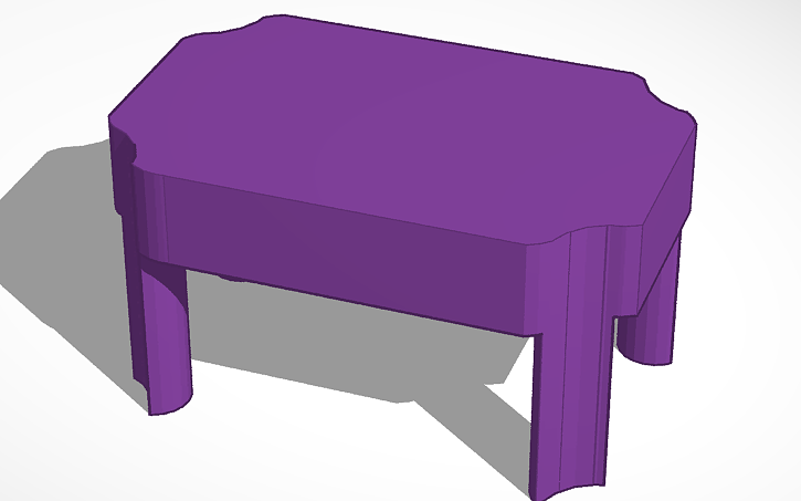 3D design Re-create Step Stool | Tinkercad