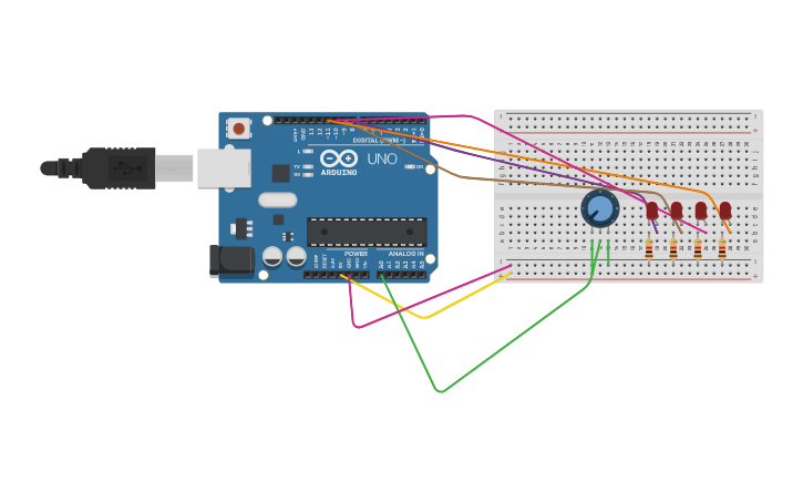 Circuit design Copy of Simple Pomodoro Timer - Tinkercad Circuit design Copy of Simple Pomodoro Timer - Tinkercad