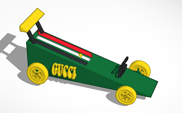 3D design GUCCI CAR!!!! | Tinkercad