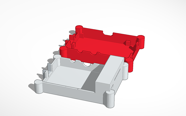 3d Design Cnc Raspi Case Tinkercad