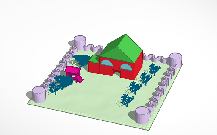 3D design OUR FANTASY HOME | Tinkercad