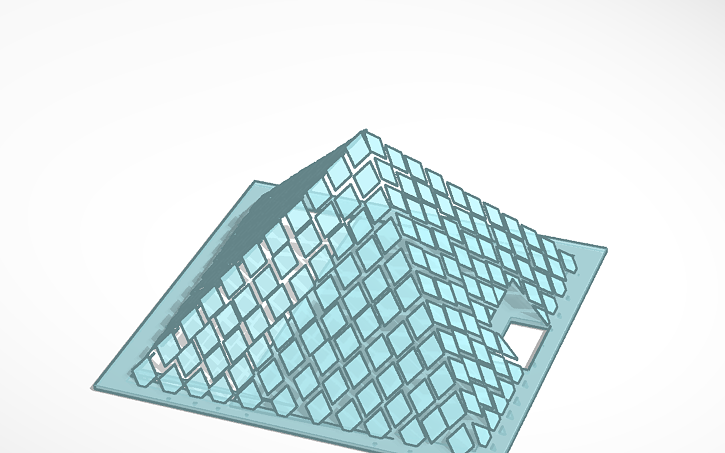 3D design Louvre - Tinkercad