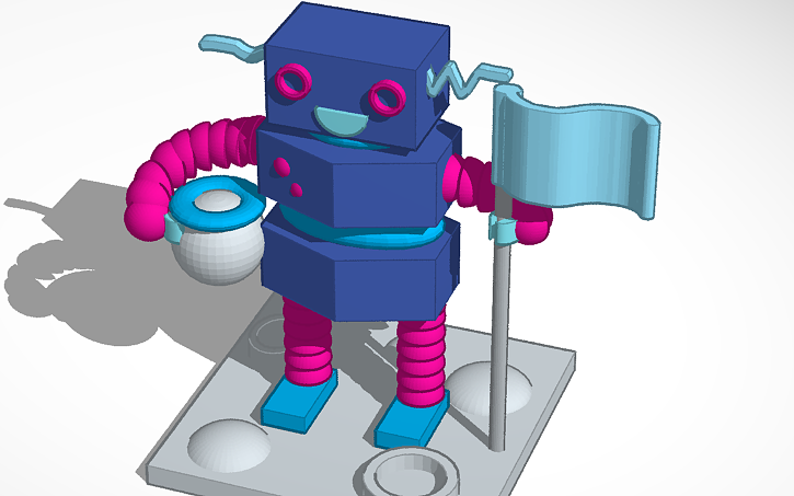 3D design Robo | Tinkercad