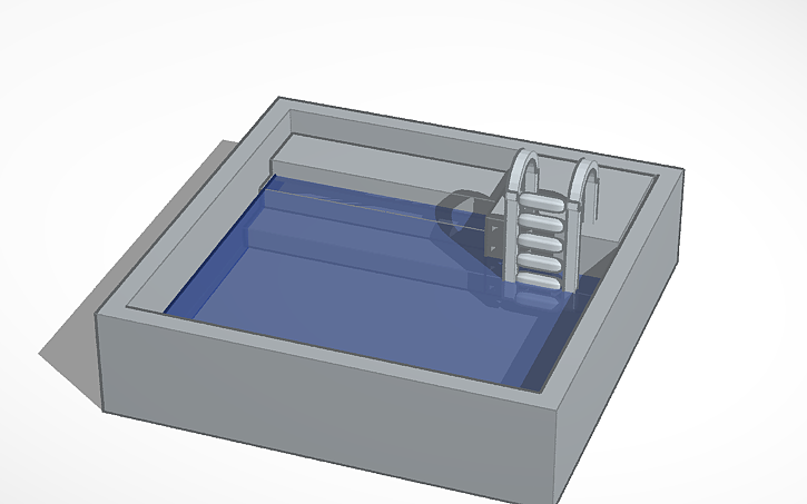 3D design piscina 7c nº 30 - Tinkercad