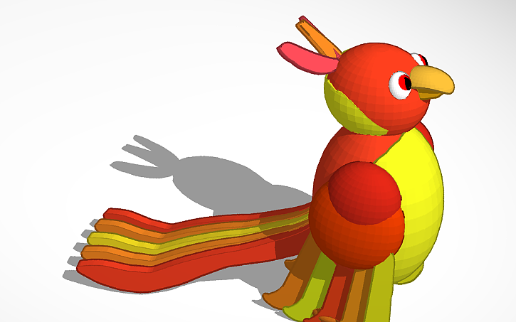 3D design Phoenix - Tinkercad