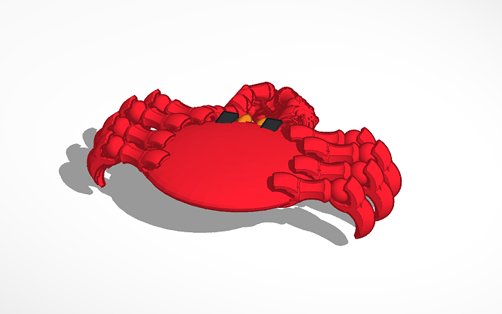 3D design Crab - Tinkercad