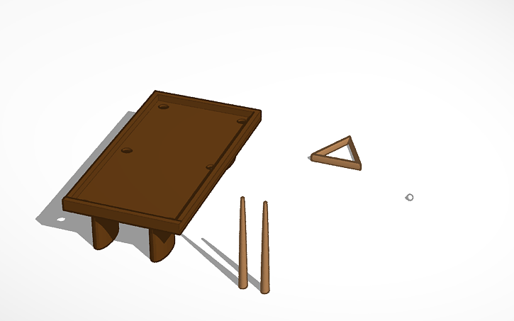 3d Design Pool Table Tinkercad