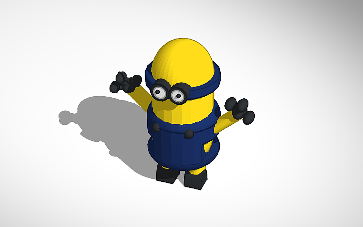 3D design minion tony | Tinkercad