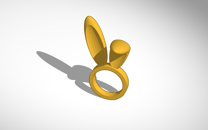 3D design Easter ring | Tinkercad