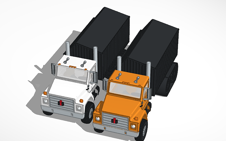 3D design IH trucks - Tinkercad