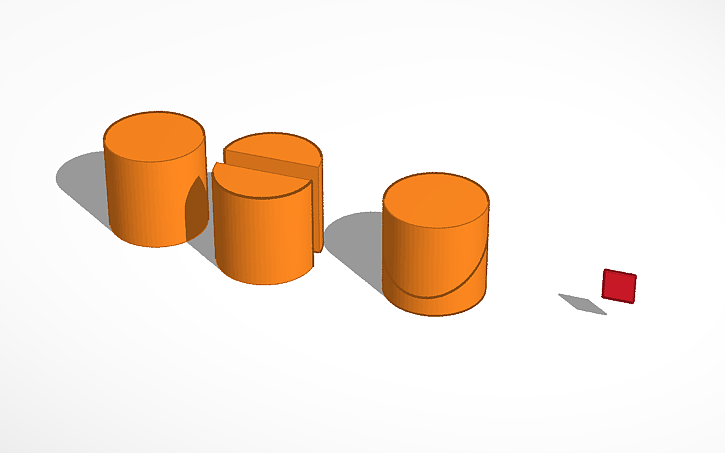 3D design Cylinder - Tinkercad