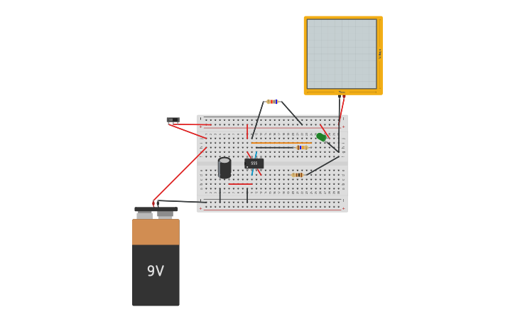 Circuit Design 555 Timer Circuit Tinkercad